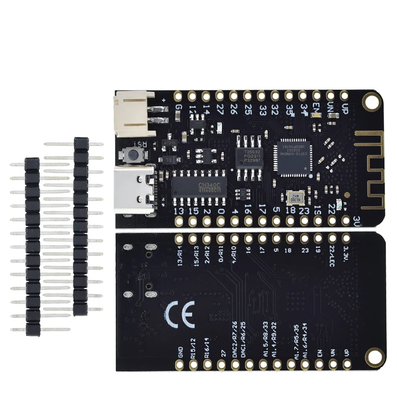 ESP32 Lite V1.0.0 Wifi rozbudowanie o funkcję Bluetooth ESP32 ESP-32 REV1 CH340G MicroPython 4MB ...