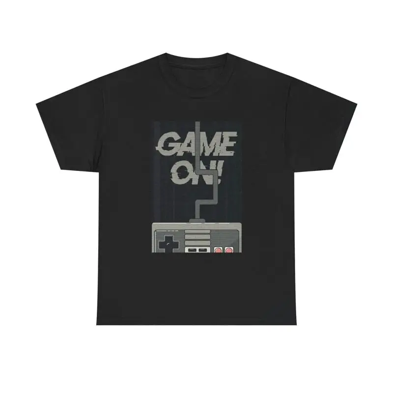 Game On N64 Super Controller T Shirt Gaming Console Heavy Cotton ...