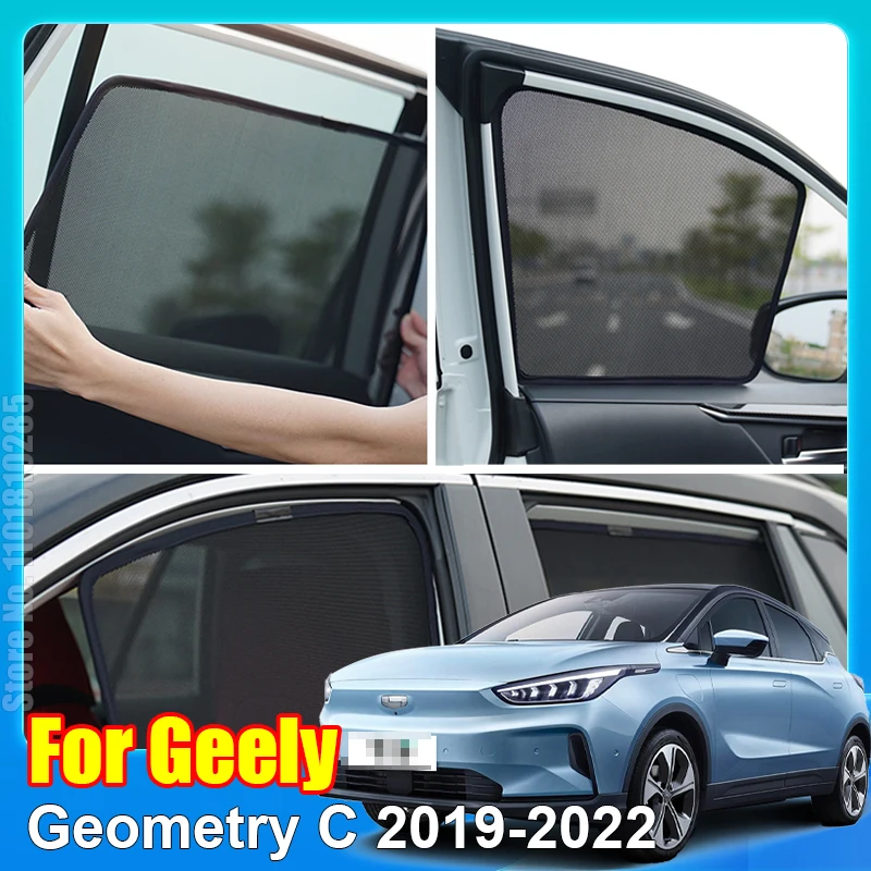 For-Geely-Geometry-C-2019-2022-Car-Window-SunShade-Front-Windshield ...