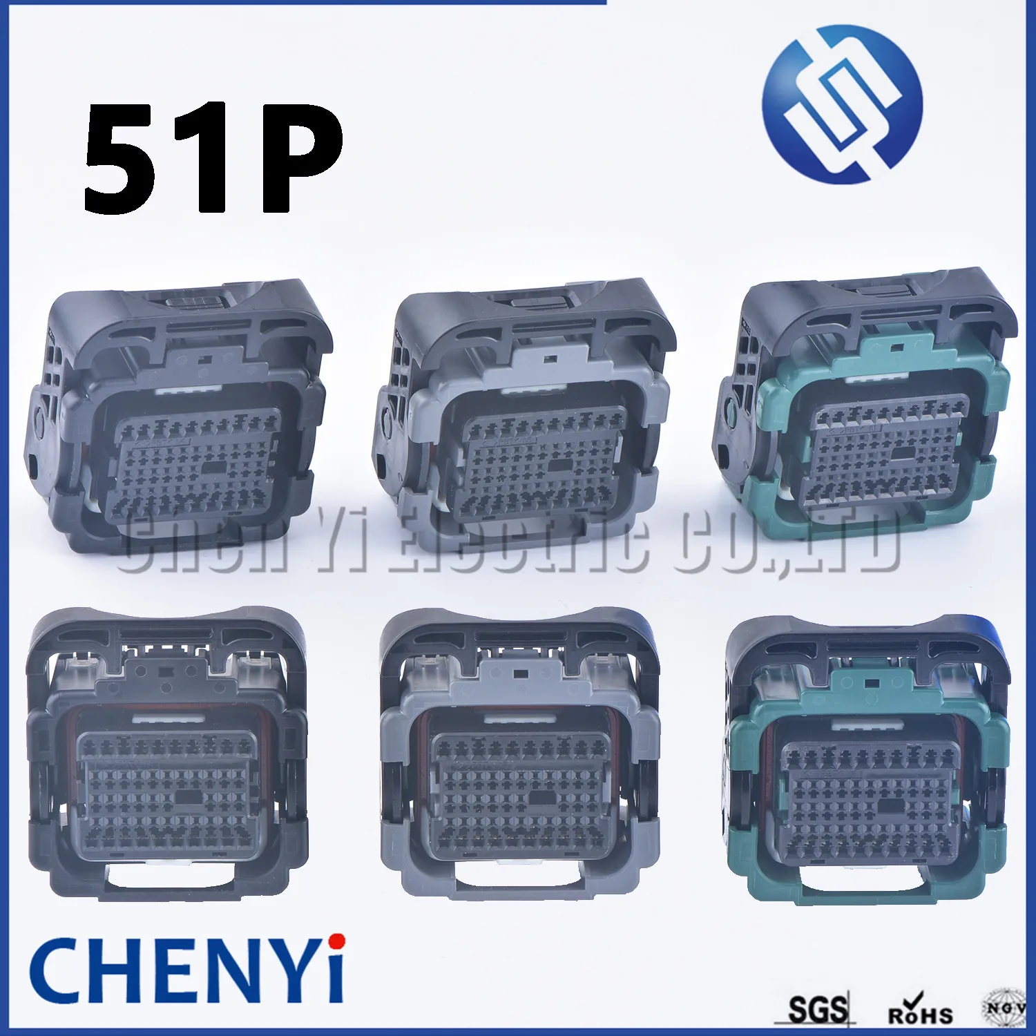 51-Pin-Engine-Computer-board-plug-ECM-ECU-Wiring-waterproof-connector ...