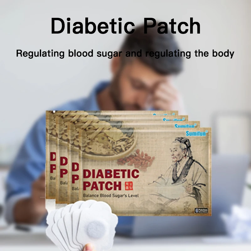 Sumifun-6Pcs-New-Diabetes-Patch-Mediacl-Plaster-100-Natural-Herbal ...