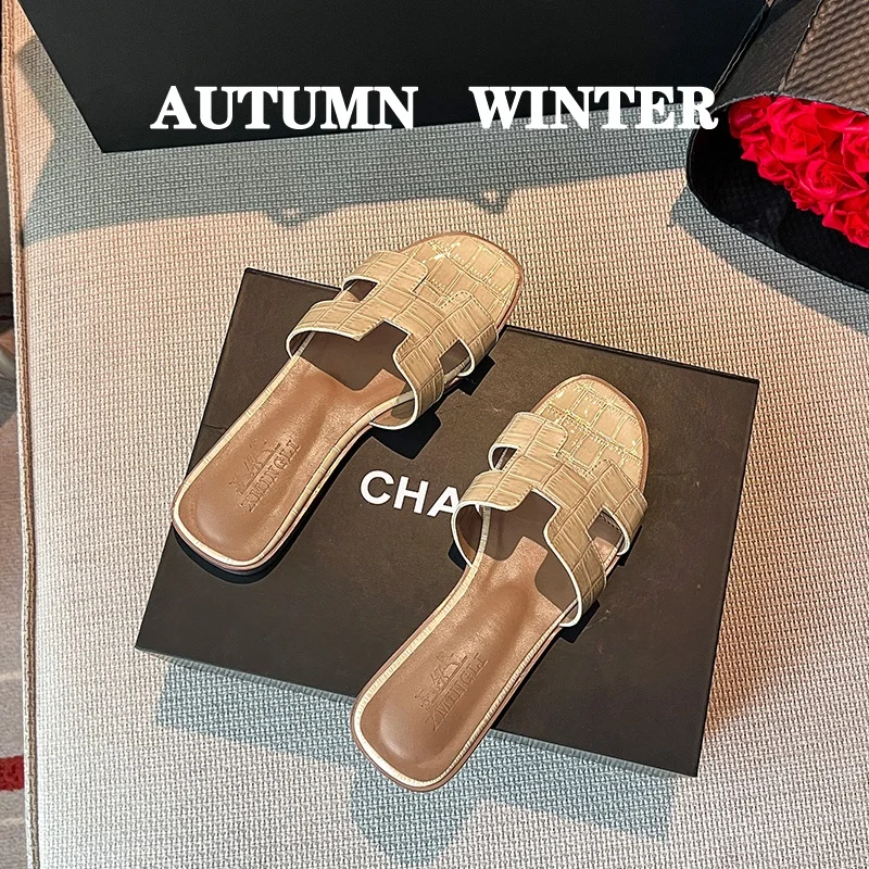 French-sle-Graceful-Slippers-Women-Summer-Outer-Wear-Fashion-2023-New ...