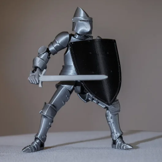 3D-Printed-Knight-Multi-Jointed-Movable-Toys-Dummy-Figures-Toys-For ...