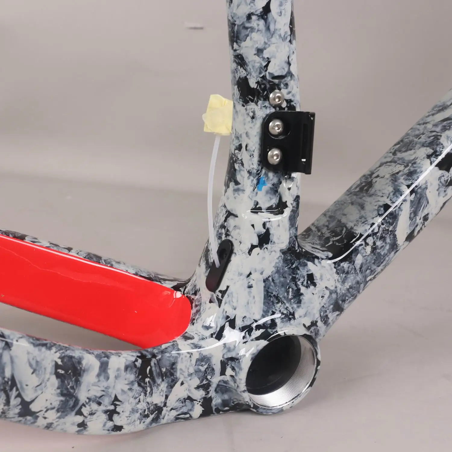 Seraph custom paint water ripple GR047 Carbon gravel frame super light ...