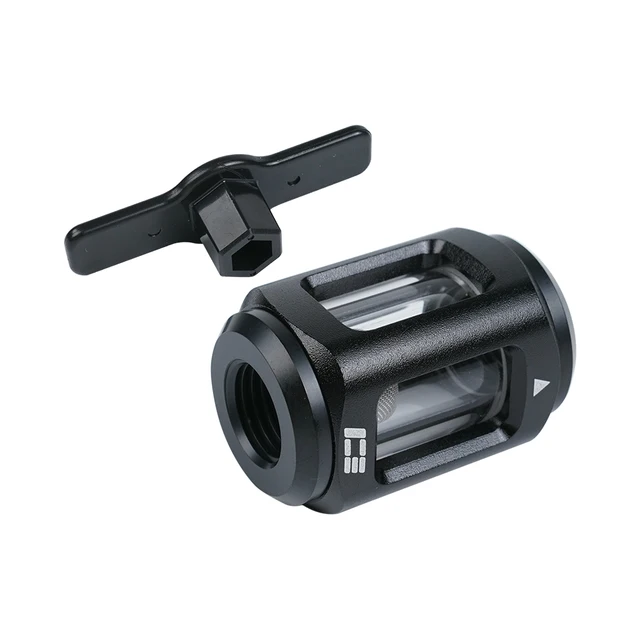 IceManCooler F40 Glass Filter For Computer Case Water Cooling Loop ...