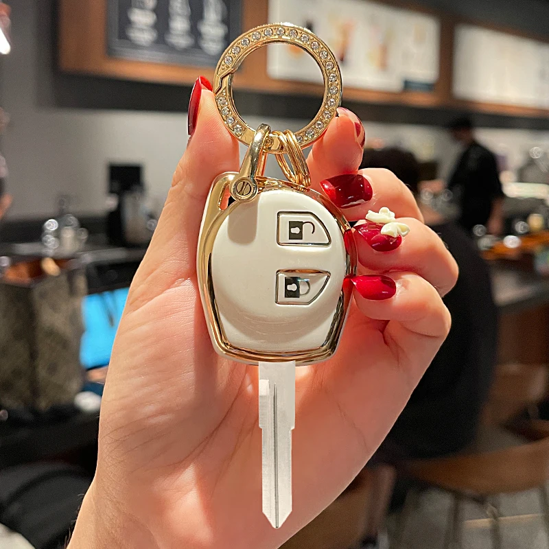 2-Buttons-TPU-Car-Remote-Key-Fob-Case-Cover-For-Suzuki-Swift-Grand ...