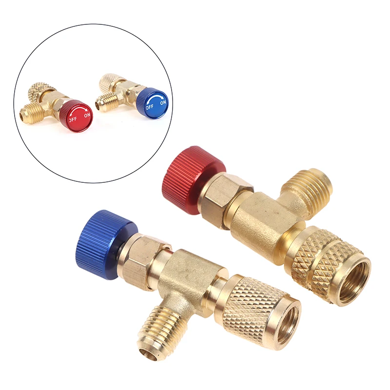 Air-Conditioning-Safety-Valve-Adapter-Fitting-Refrigeration-Charging ...