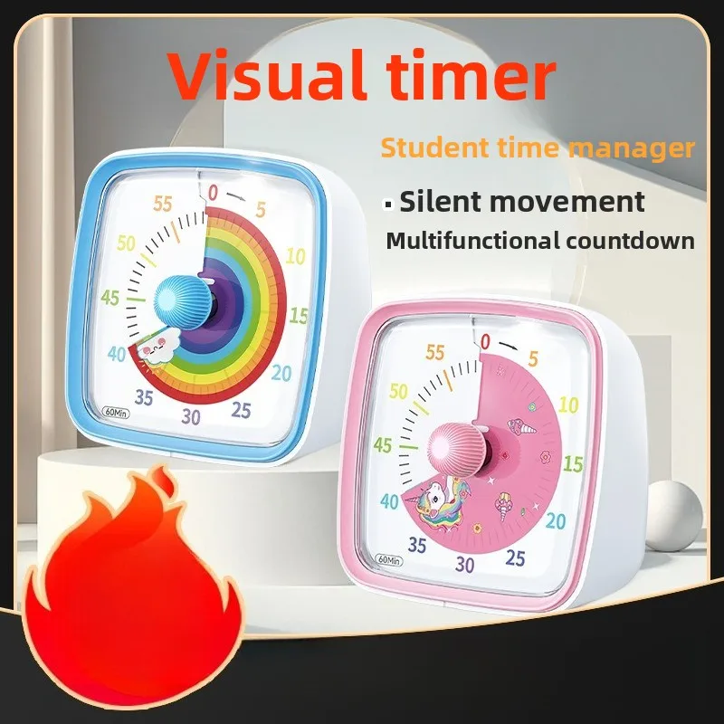 Visual Timer for Primary School Students Multi-functional Mini ...