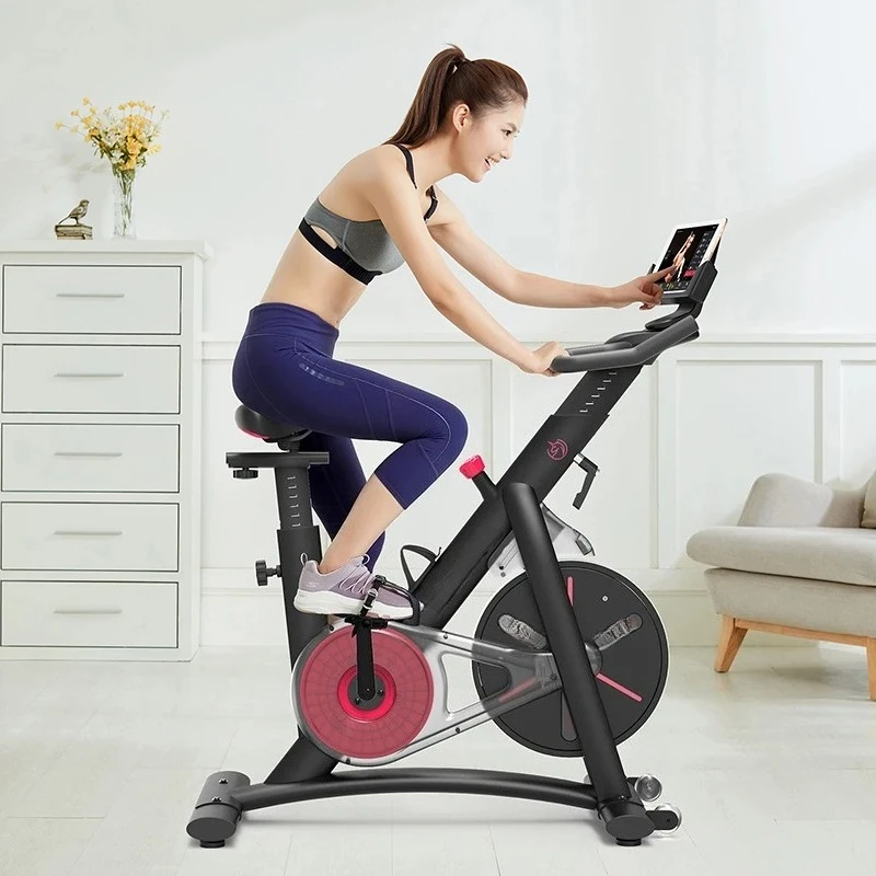 Upright Classic Black and White Home Smart Magnetic Resistance Exercise ...