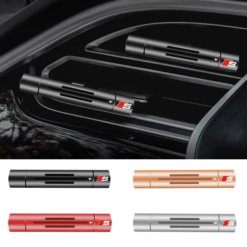 Auto-Luchtuitlaat-Parfum-Airconditioning-Clip-Geur-Voor-Audi-Sline-A3 ...