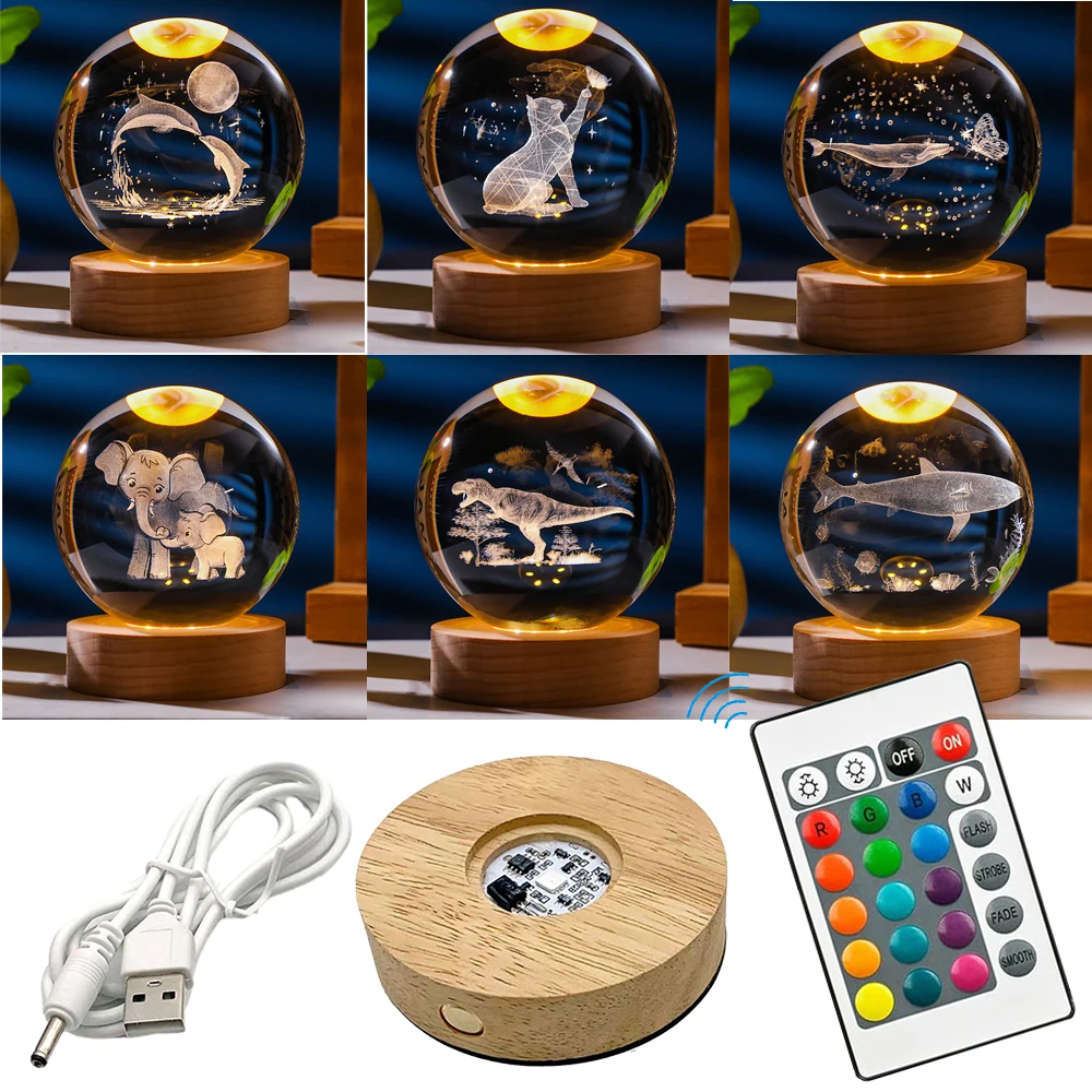 Bola-de-cristal-LED-con-luz-nocturna-l-mpara-de-noche-con-bola-de ...