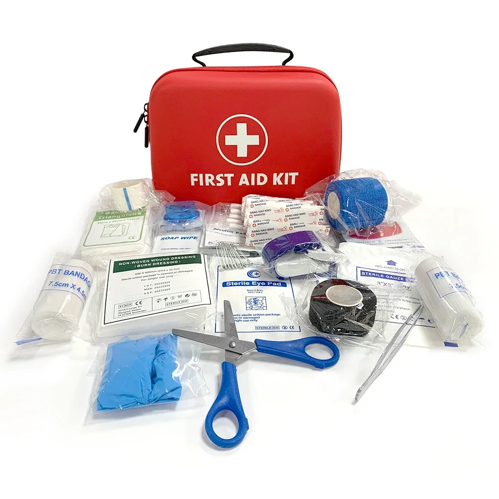 129Pcs-Outdoor-First-Aid-Kits-for-Car-Emergency-Supplies-Compact-Bag ...