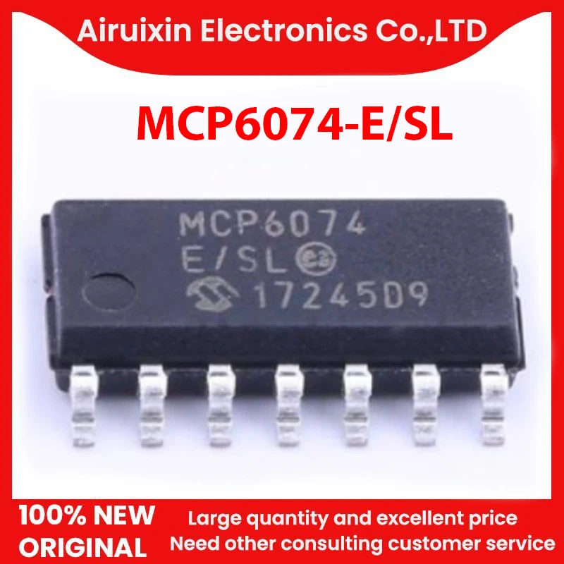 100% New and Original MCP6074 E/SL SOP14 1PCS/LOT| | - AliExpress