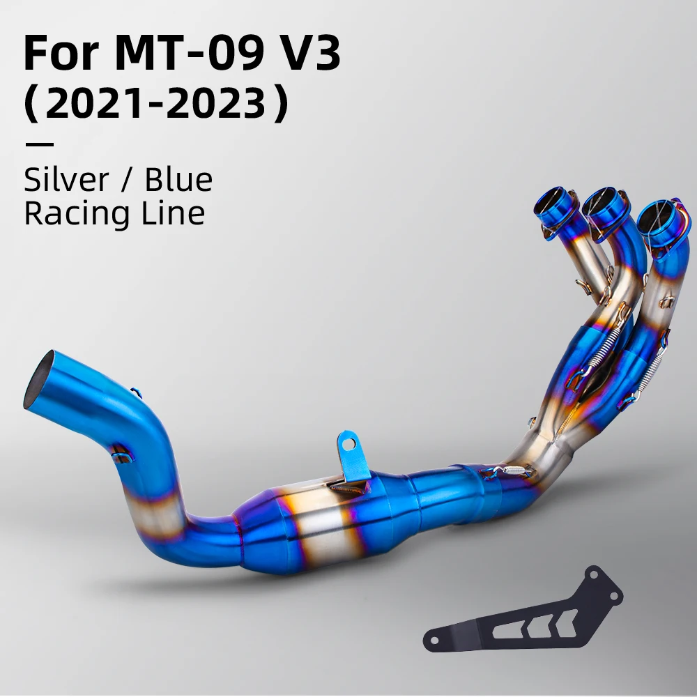 For MT-09 V3 FZ-09 2021-2023 Motorcycle Exhaust Pipe Whole Vehicle ...