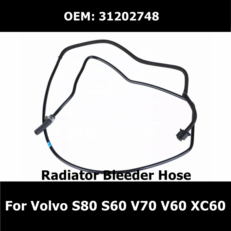 31202748-Car-Radiator-Bleeder-Hose-for-VOLVO-S80-S60-V70-V60-XC60-2010 ...