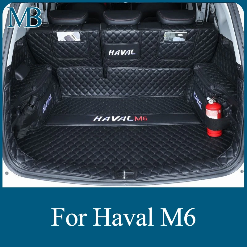 For-Haval-M6-2023-2024-Accessories-Car-Trunk-Mat-High-Side-Waterproof ...