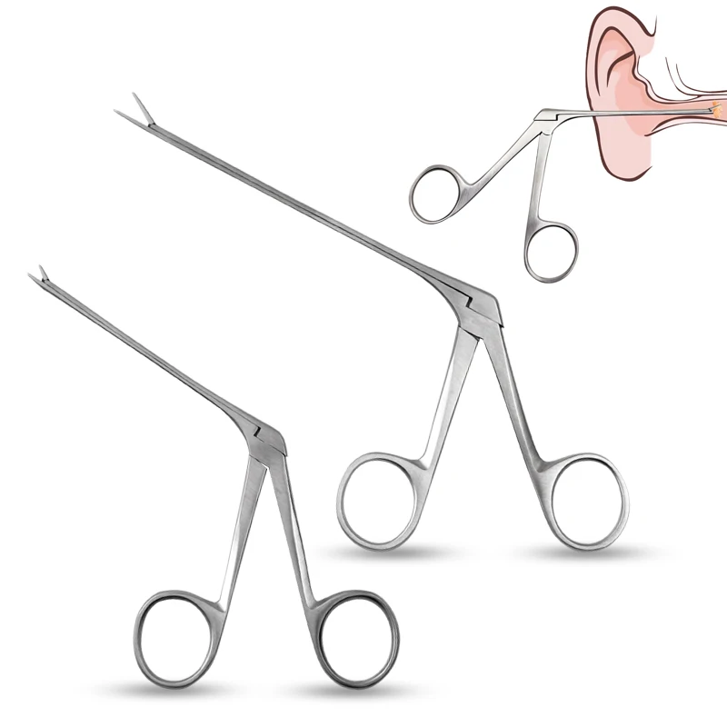 Outils nettoyeur oreilles,Long Forceps--Pince À Épiler Crocodile, Outil ...