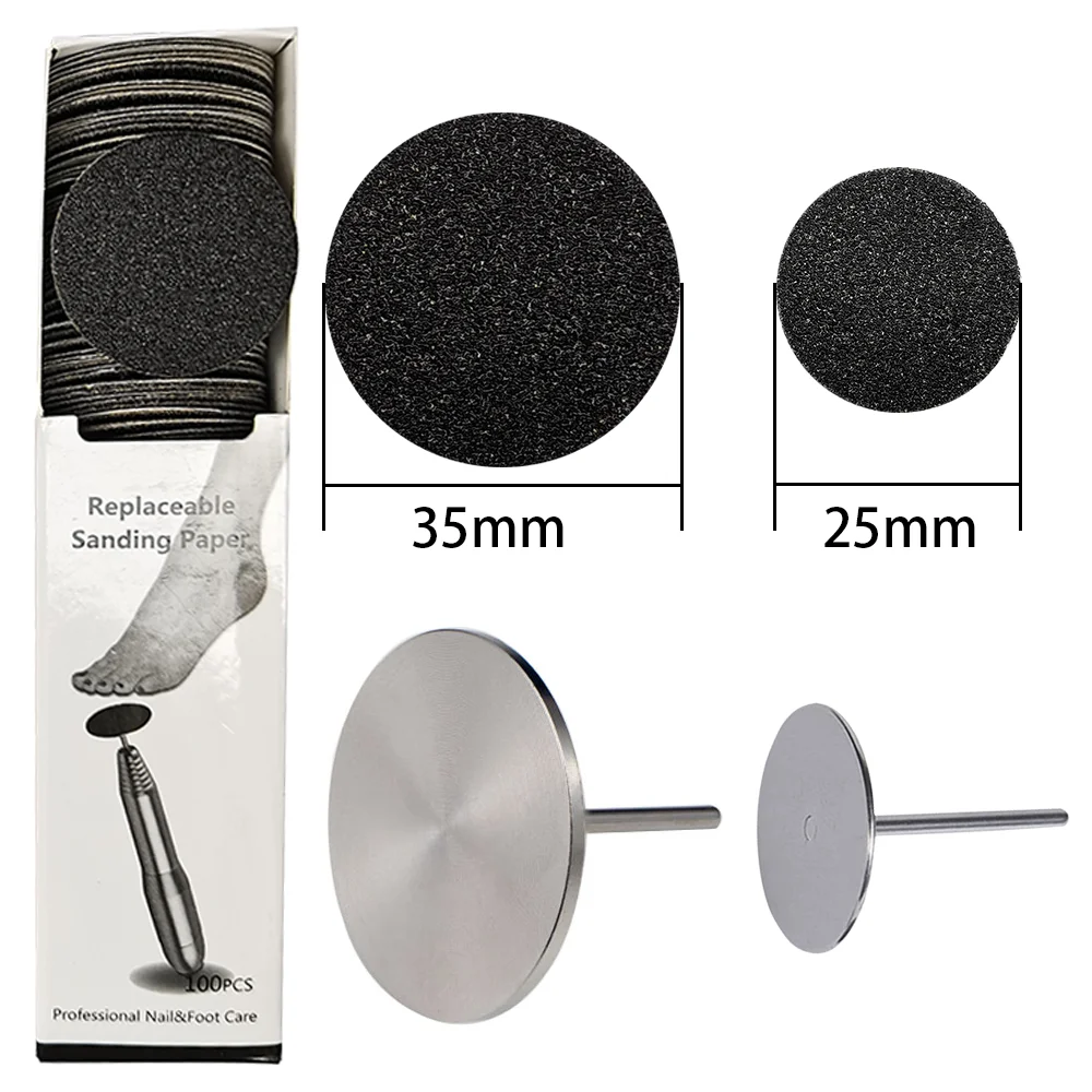 FILI Pedicure Tool Replaceable Sandpaper Electric Foot File Cuticle ...