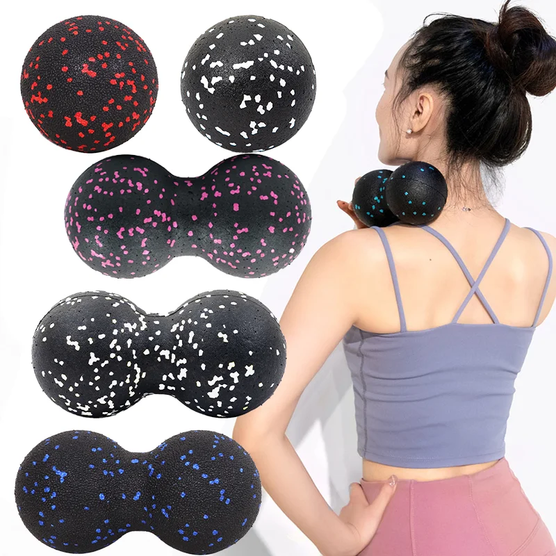 Peanut Massage Ball Relieve Pain Muscle Relaxer for Physical Therapy ...