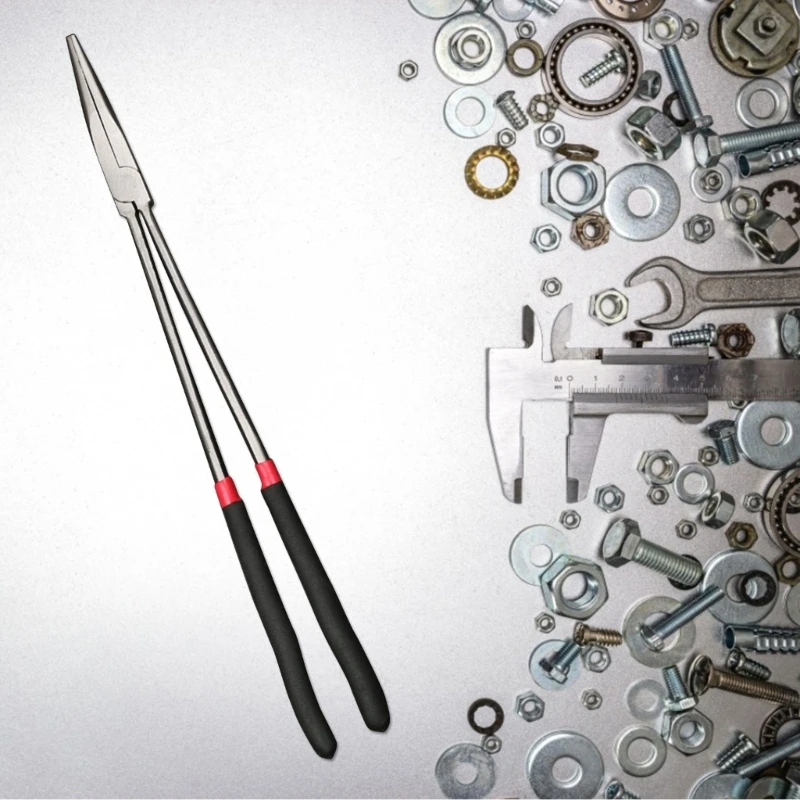 Multi-purpose Needle-Nose Pliers 25 Degree Curved / 45 Degree Bend ...