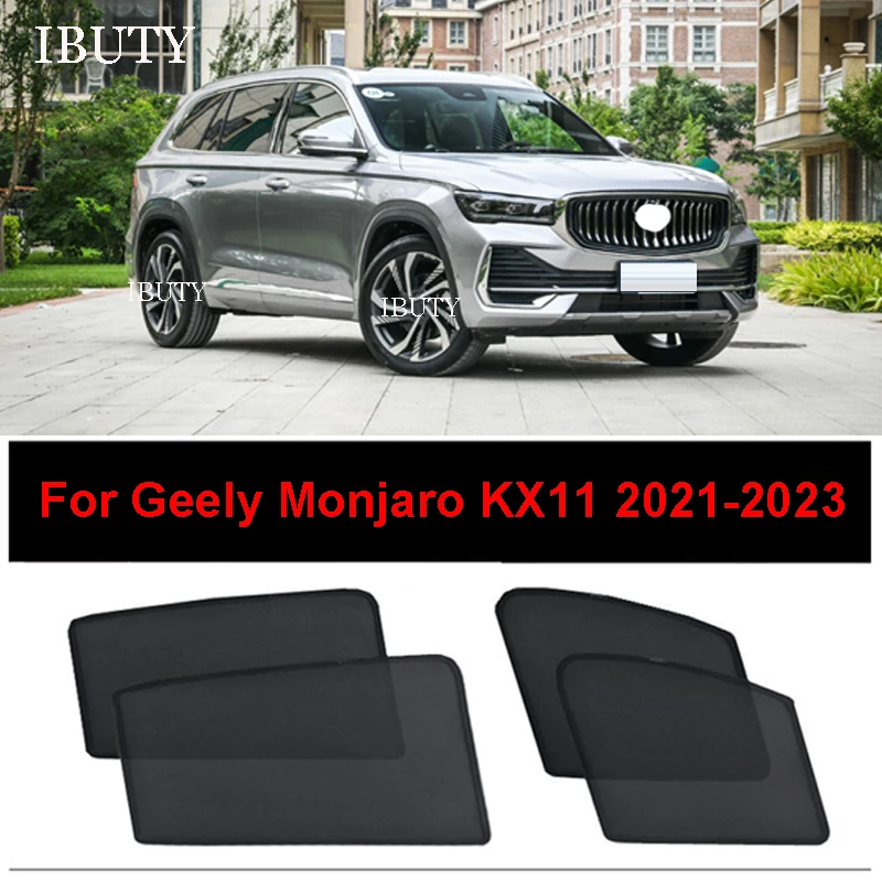 For Geely Monjaro Kx11 2021 2022 2023 Accessories Custom Car Sunshade Visor Mesh Curtain Side ...