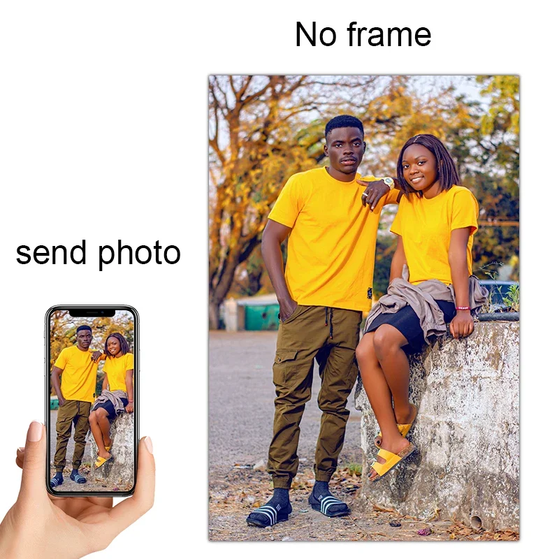 Fotos personales personalizadas con marcos Pinturas en lienzo Pósteres personalizados Regalos de ...