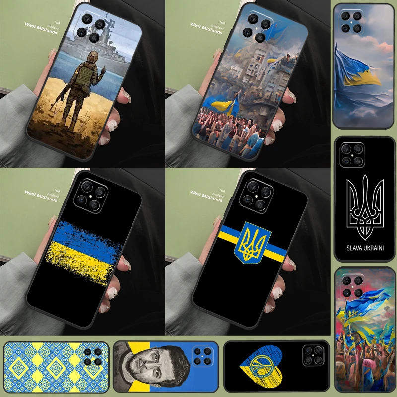 Ukraine Flag Phone Case For Huawei P40 P20 P50 P30 Pro Nova 9 5t Cover ...