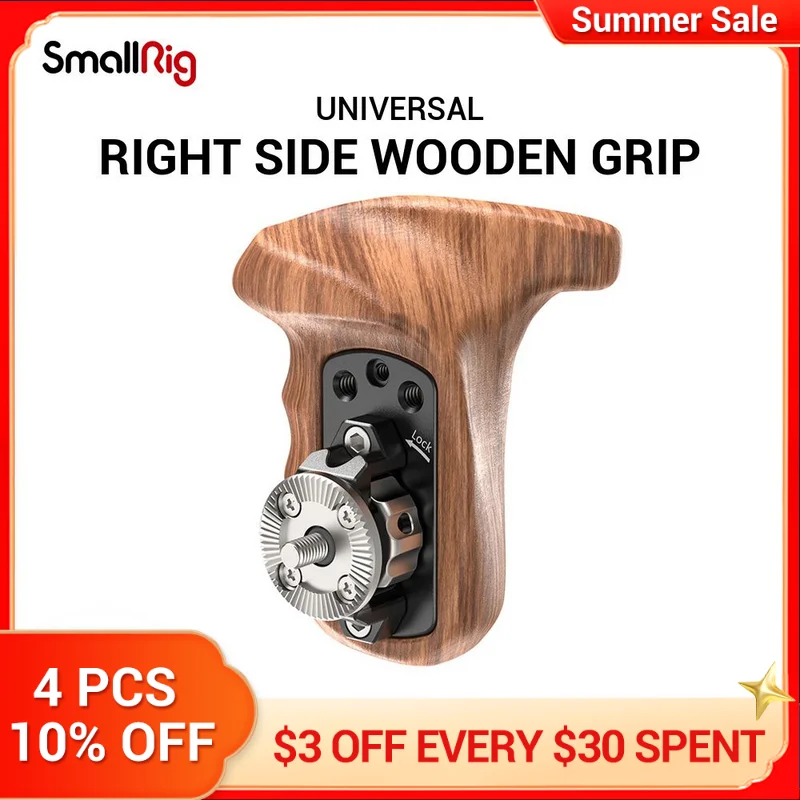 Smallrig Wooden Side Handle | Side Handle Smallrig Cage | Wooden Handle ...