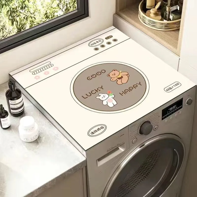 Drum washing machine mat, household water absorbing, sunscreen ...