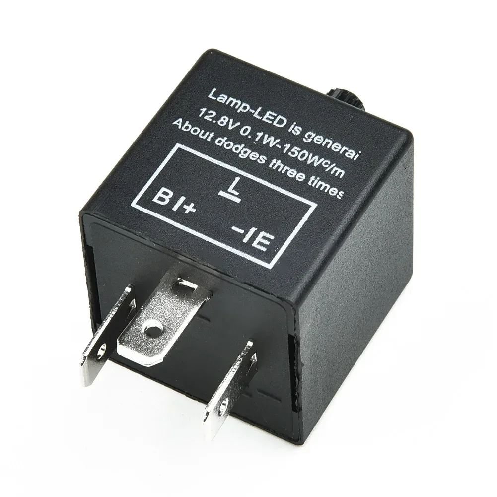 12V-3-Pin-LED-Adjustable-Electronic-Flasher-Relay-for-Turn-Signal-Light ...
