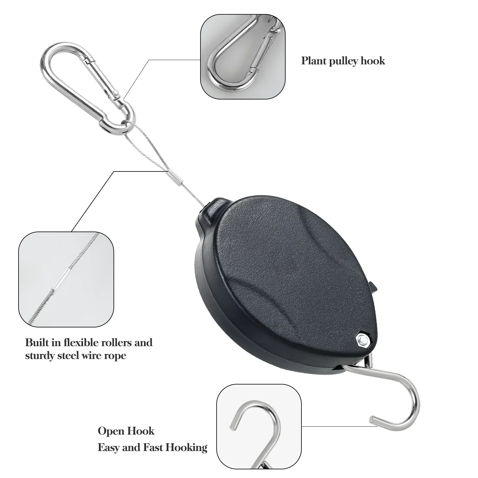 2Pcs-Retractable-Plant-Hanger-Adjustable-Plant-Pulley-25kg-Heavy-Duty ...