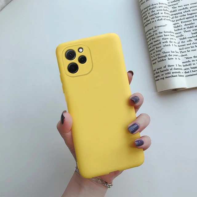 For Huawei Nova Y61 Case 2022 Cute Candy Jelly Color Soft Phone Case ...
