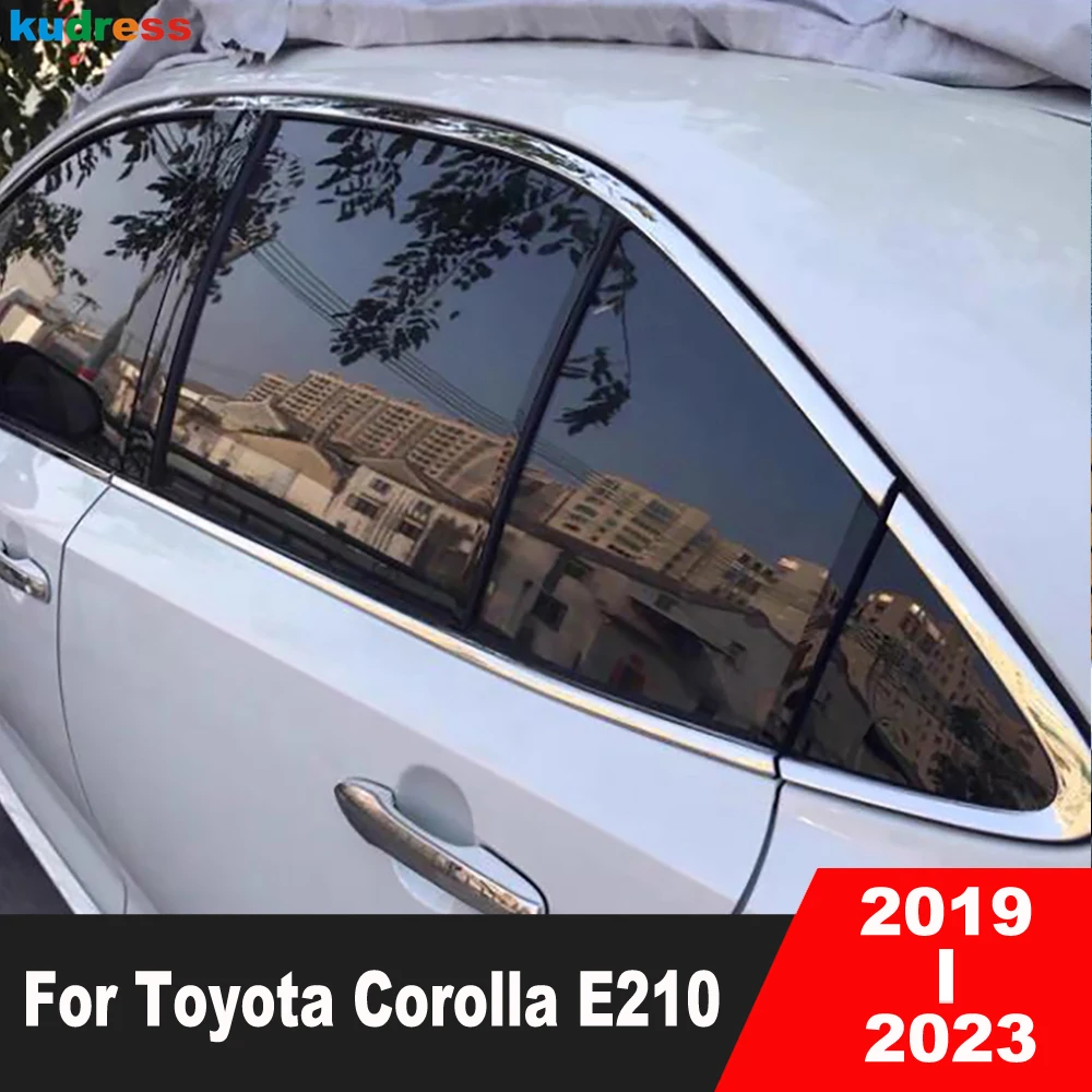 For-Toyota-Corolla-E210-sedan-2019-2020-2021-2022-2023-Stainless-Steel ...