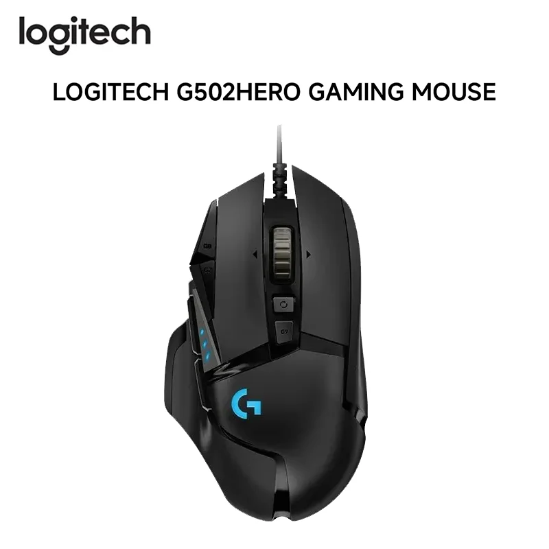 Logitech-G502-HERO-Master-Wired-LIGHTSYNC-RGB-Gaming-Mouse-USB-Wired ...