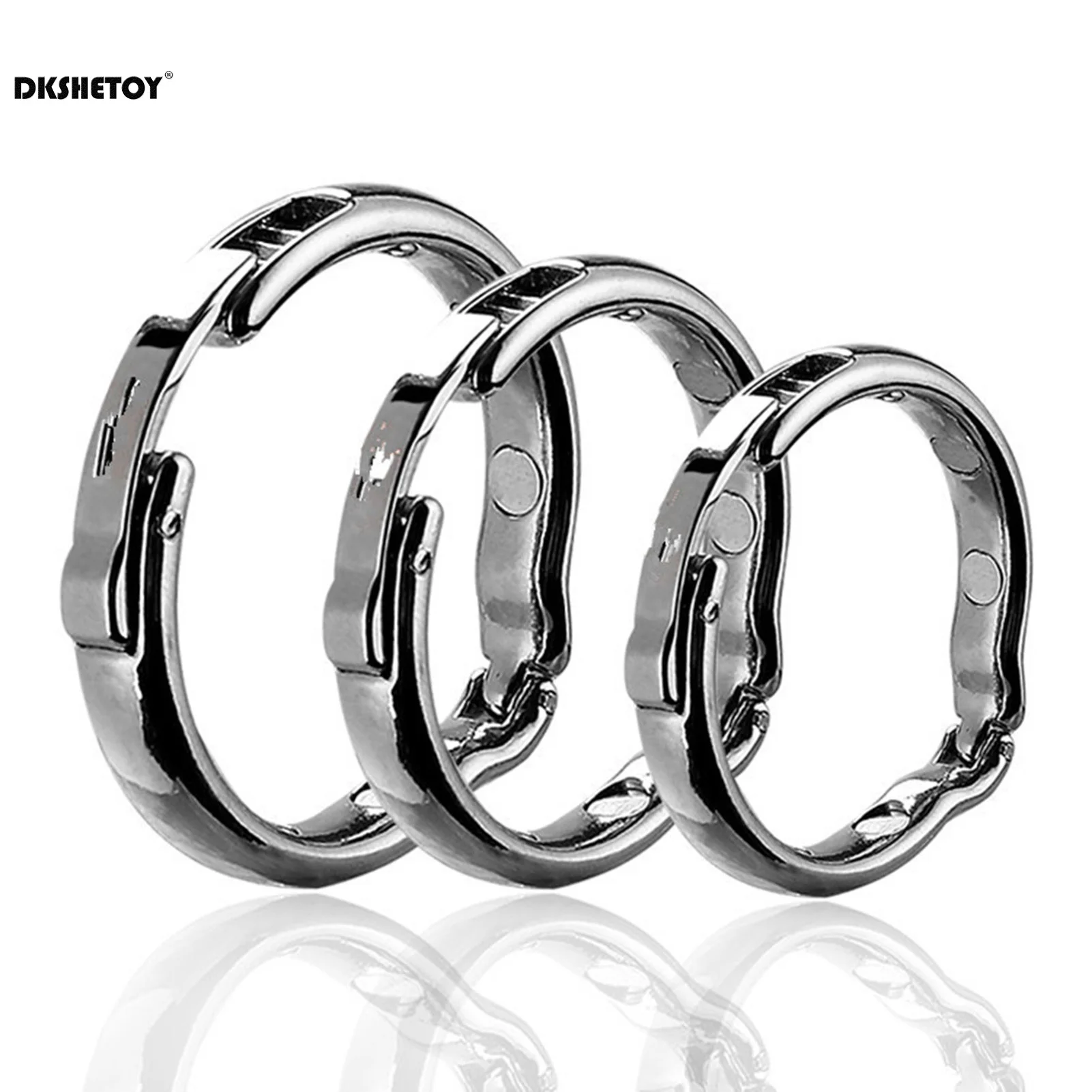 Metal-Cock-Rings-For-Men-Circumcision-Blocker-Glans-Penis-Ejaculation ...