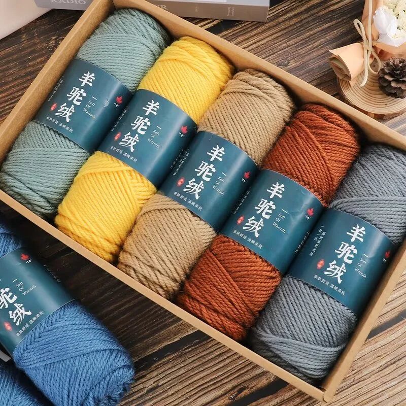 5-rolls-500g-5-rolls-500g-Handwoven-alpaca-wool-yarn-thick-wool-rod ...