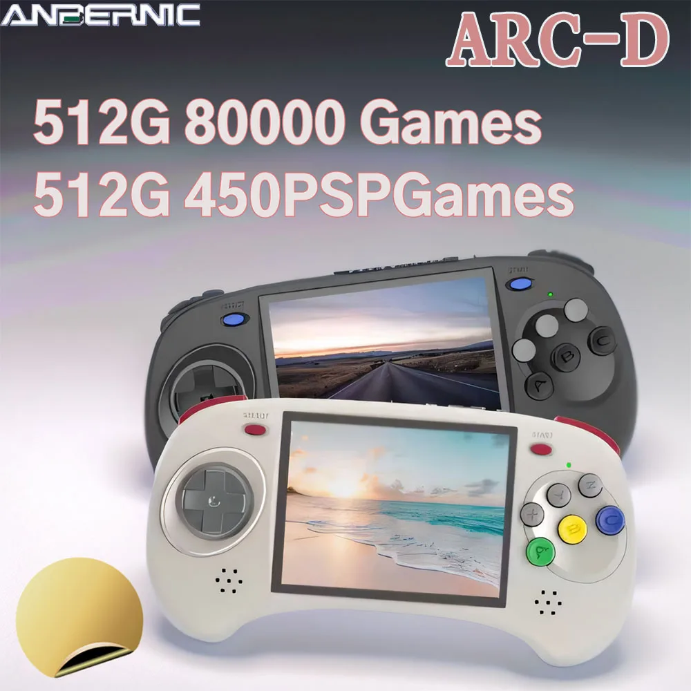Anbernic-RG-ARC-D-ARC-S-Touch-Screen-Handheld-Game-Players-Android-11 ...