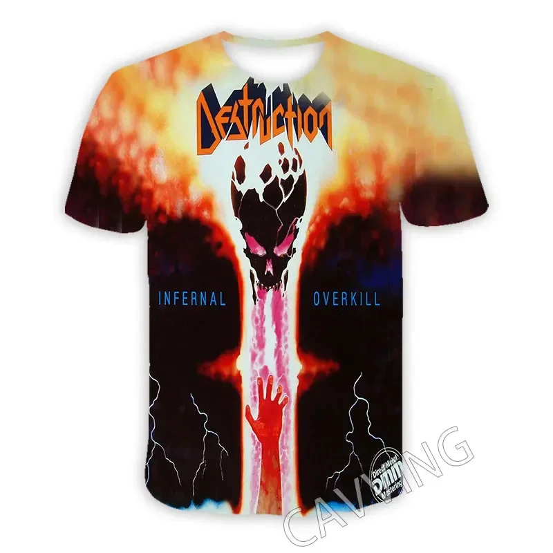Destruction-band-3D-Printed-Casual-T-shirts-Hip-Hop-Tee-Shirts-Harajuku ...