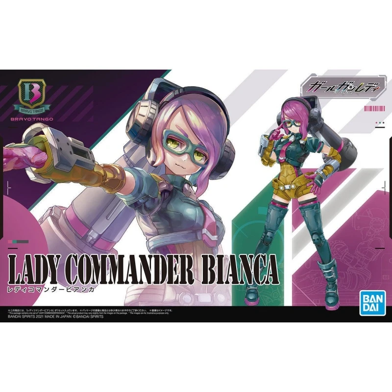 Bandai-figura-de-acci-n-Original-de-Lady-Commander-modelo-de-montaje ...