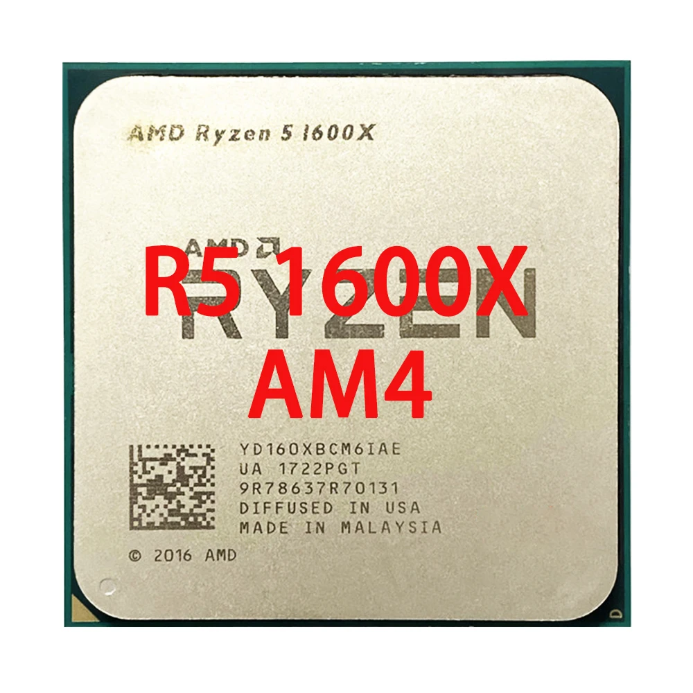AMD-Ryzen-5-1600X-R5-1600X-3-6-GHz-Six-Core-Twelve-Thread-CPU-Processor ...