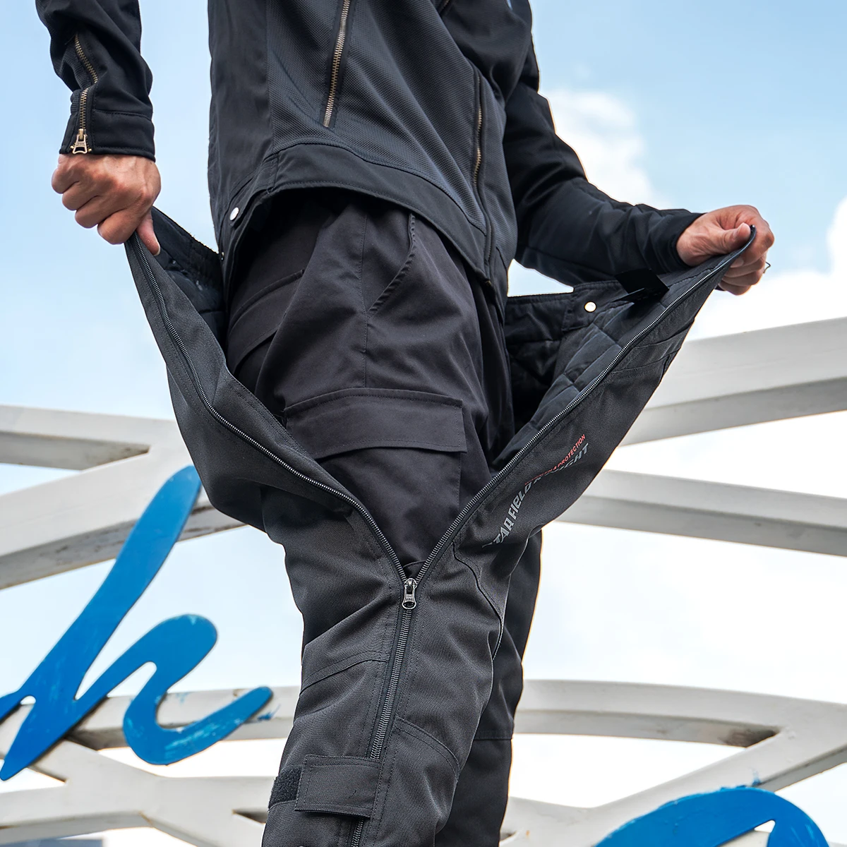 Motorcycle Windproof Pants Fall-proof Motorcycle Riding Pants Fall ...
