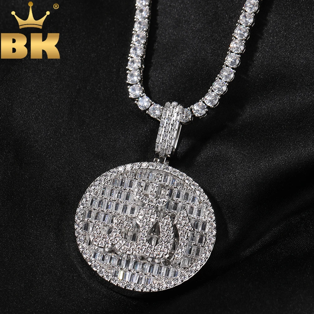 THE-BLING-KING-Religious-Muslim-Allah-Pendant-Necklace-Iced-Out-Cubic ...