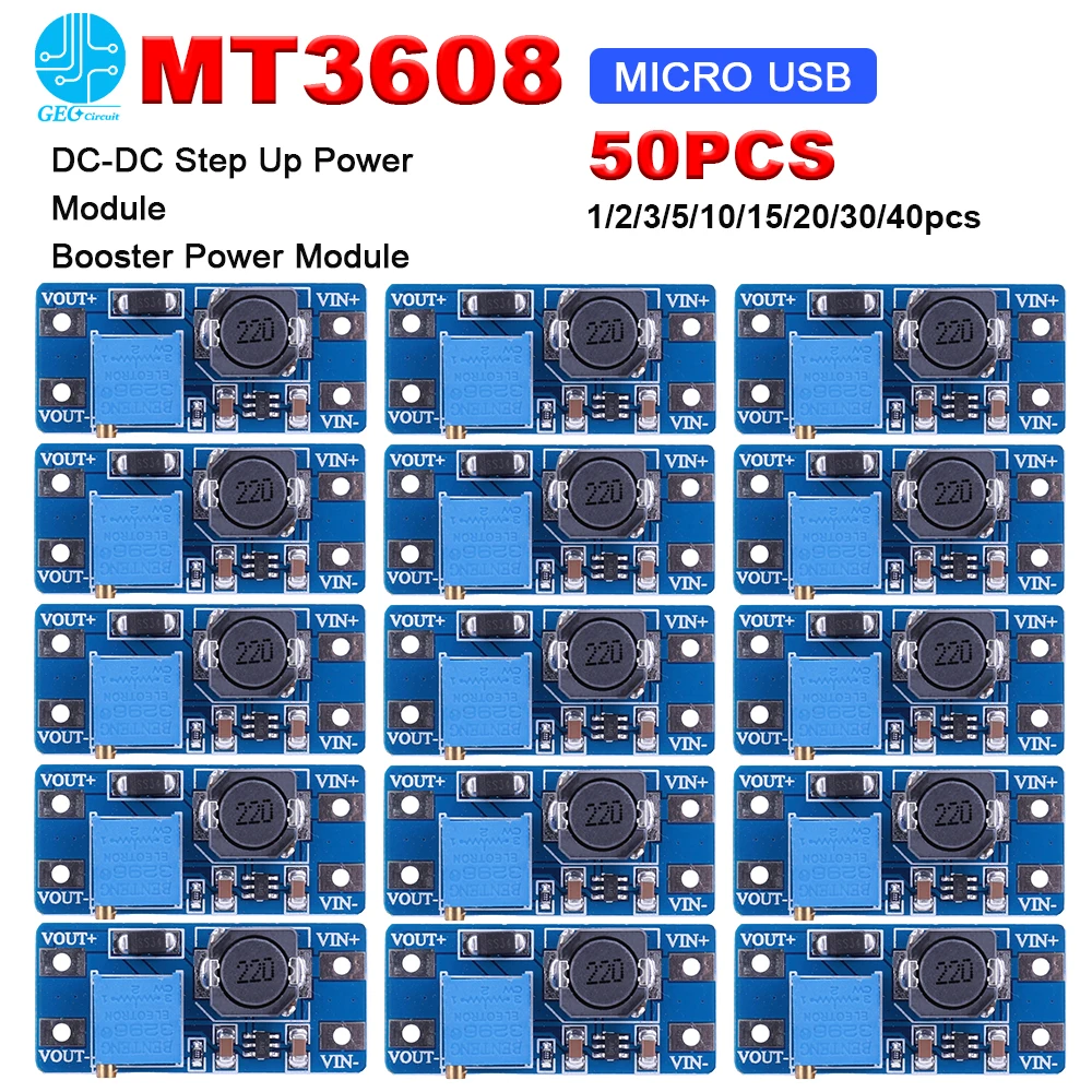 MT3608-MICRO-USB-2A-Max-DC-DC-Step-Up-Power-Module-Booster-Power-Module ...
