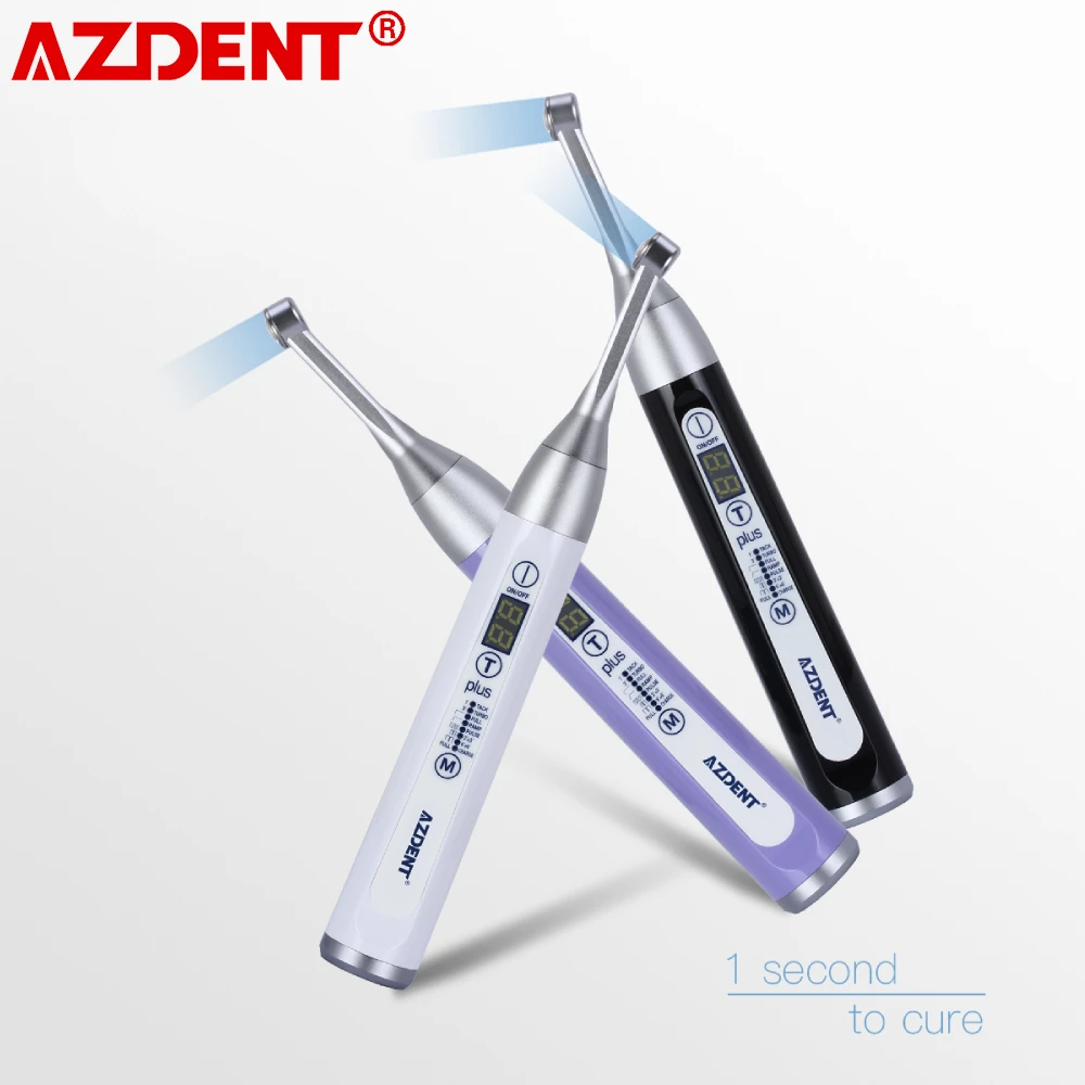 Azdent dental sem fio led mais 105 cura lâmpada de luz 1 segundo cura ...