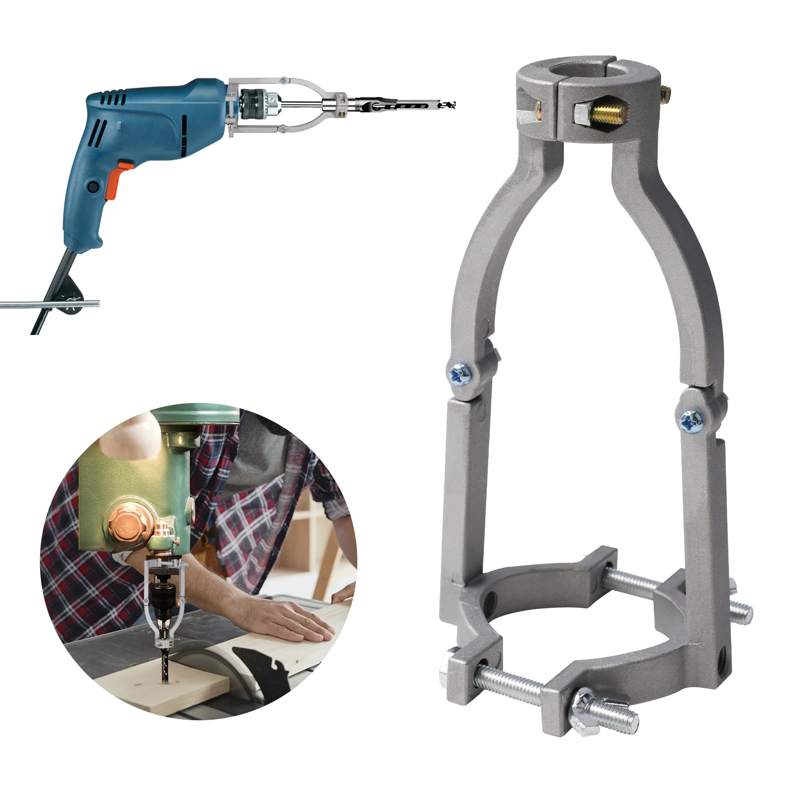 Square-Hole-Drill-Bit-Adapter-for-Easy-Installation-and-Disassembly ...
