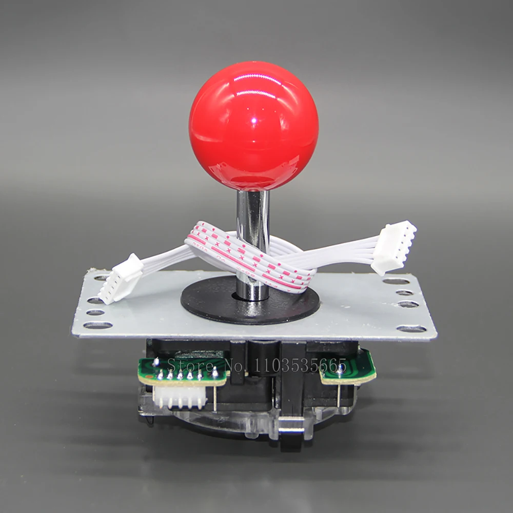 Joystick-Jogo-Stick-para-DIY-Console-5-Pin-Joystick-8-Way-PC-PS3 ...