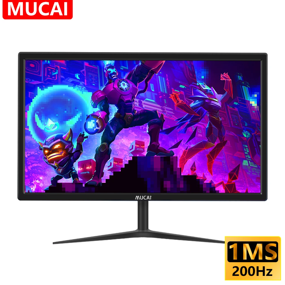 MUCAI-24-Inch-Monitor-144Hz-Gaming-Computer-200Hz-Display-FHD-1080P ...
