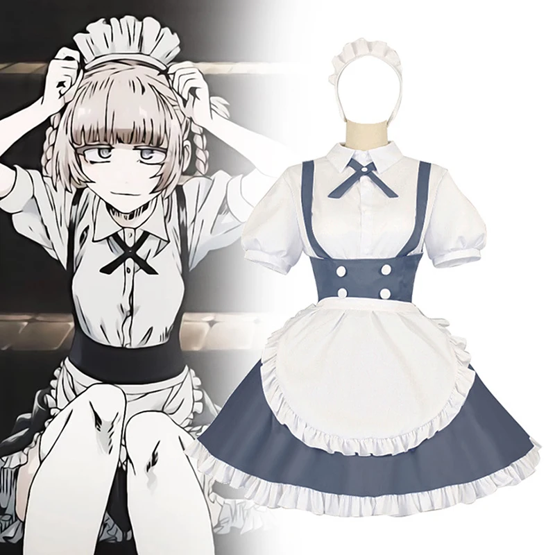 Anime All Night Song Nanakusa Nazuna Maid Dress Dress Cosplay Costume ...