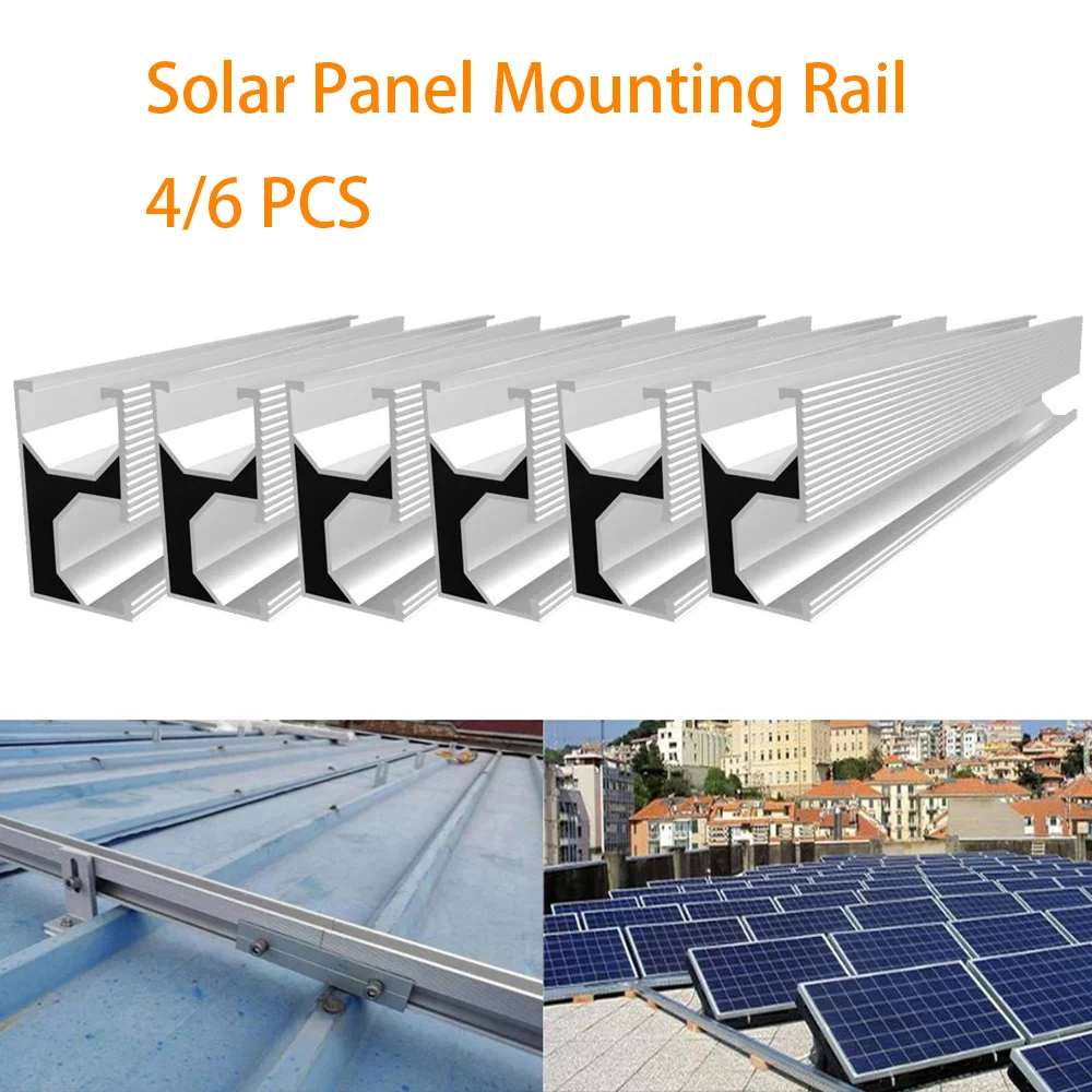 Solar-Panel-Mounting-Rails-PV-Solar-Module-Roof-Rail-Photovoltaic-Panel ...