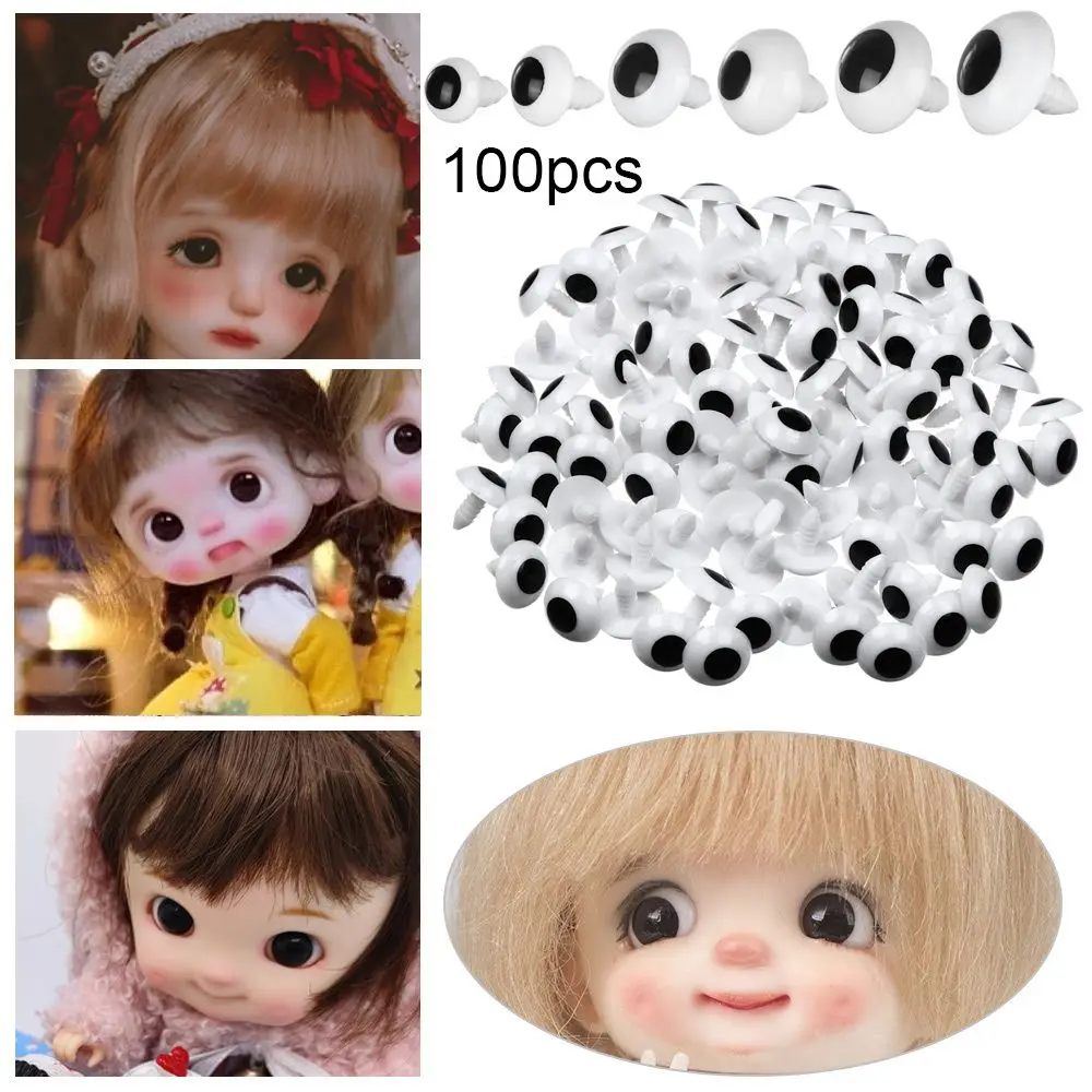 100pcs-Plastic-Safety-Doll-Eyes-For-Toys-White-Black-Craft-Doll-Eyes ...